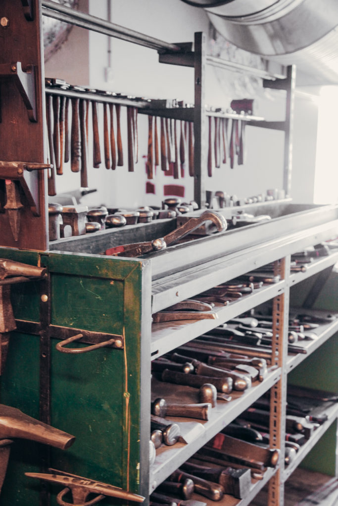 See Master Silversmiths at Work at the Georg Jensen Smithy