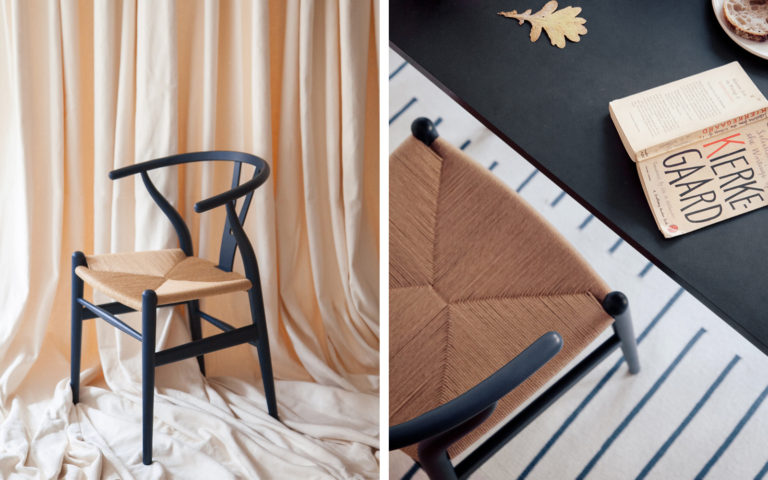 Classic Gets a New Color with the Wishbone Chair